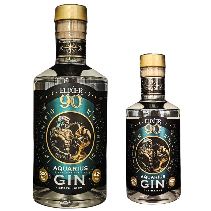 Wassermann - Aquarius Edition (Gin) 42% Vol. – Elixier 90